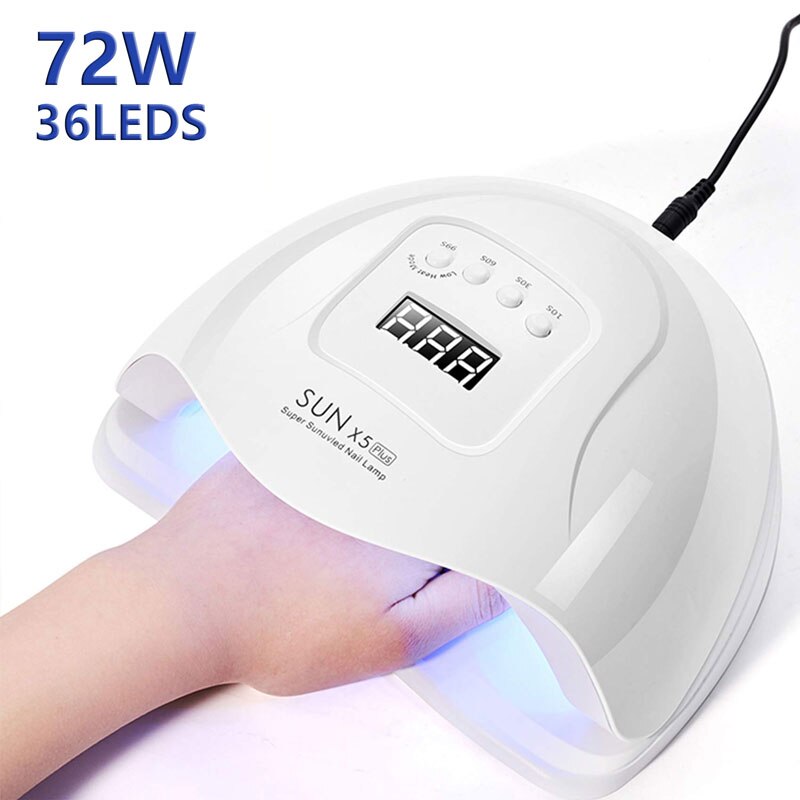 57Leds Uv Led Nagel Gel Drogen Lamp Voor Nail Met ... – Grandado