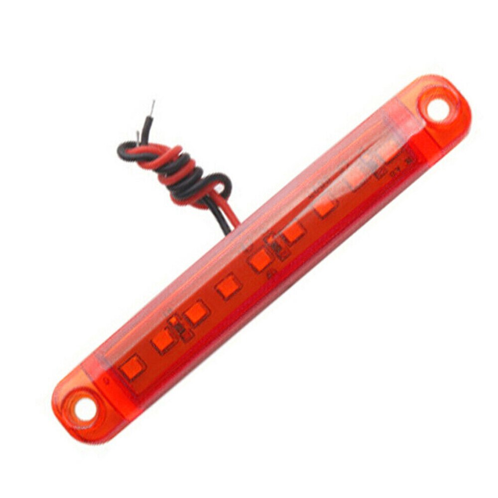 10Pcs Red 9 SMD LED Truck Lights Led Side Car Truc... – Grandado