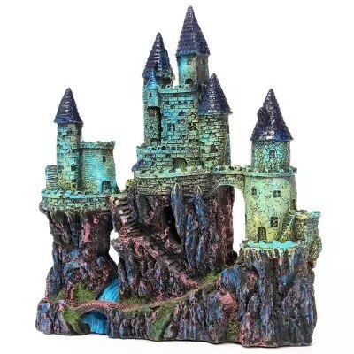 Fish Tank Decoration Aquarium Super Castle Ornamen... – Vicedeal