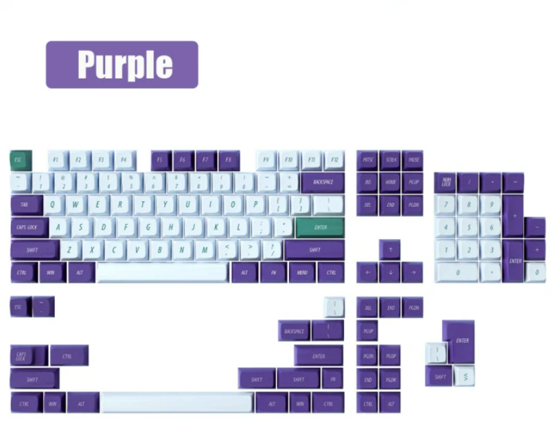 idobao Retro Blue Keycaps 137Keys EMA Mechanical K... – Grandado