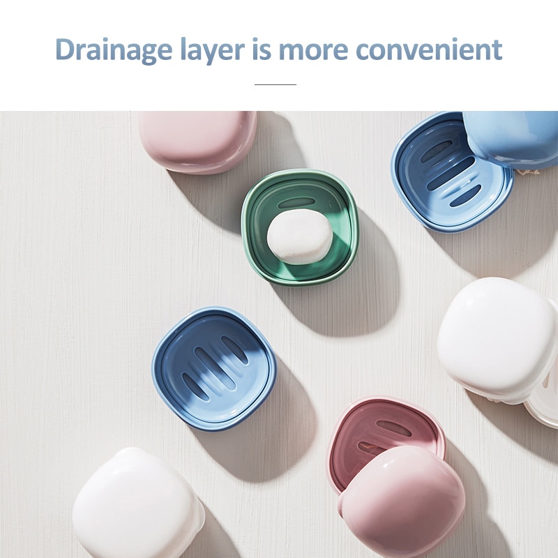 1pc Portable Travel Cube Soap Box Plastic Waterpro... – Vicedeal