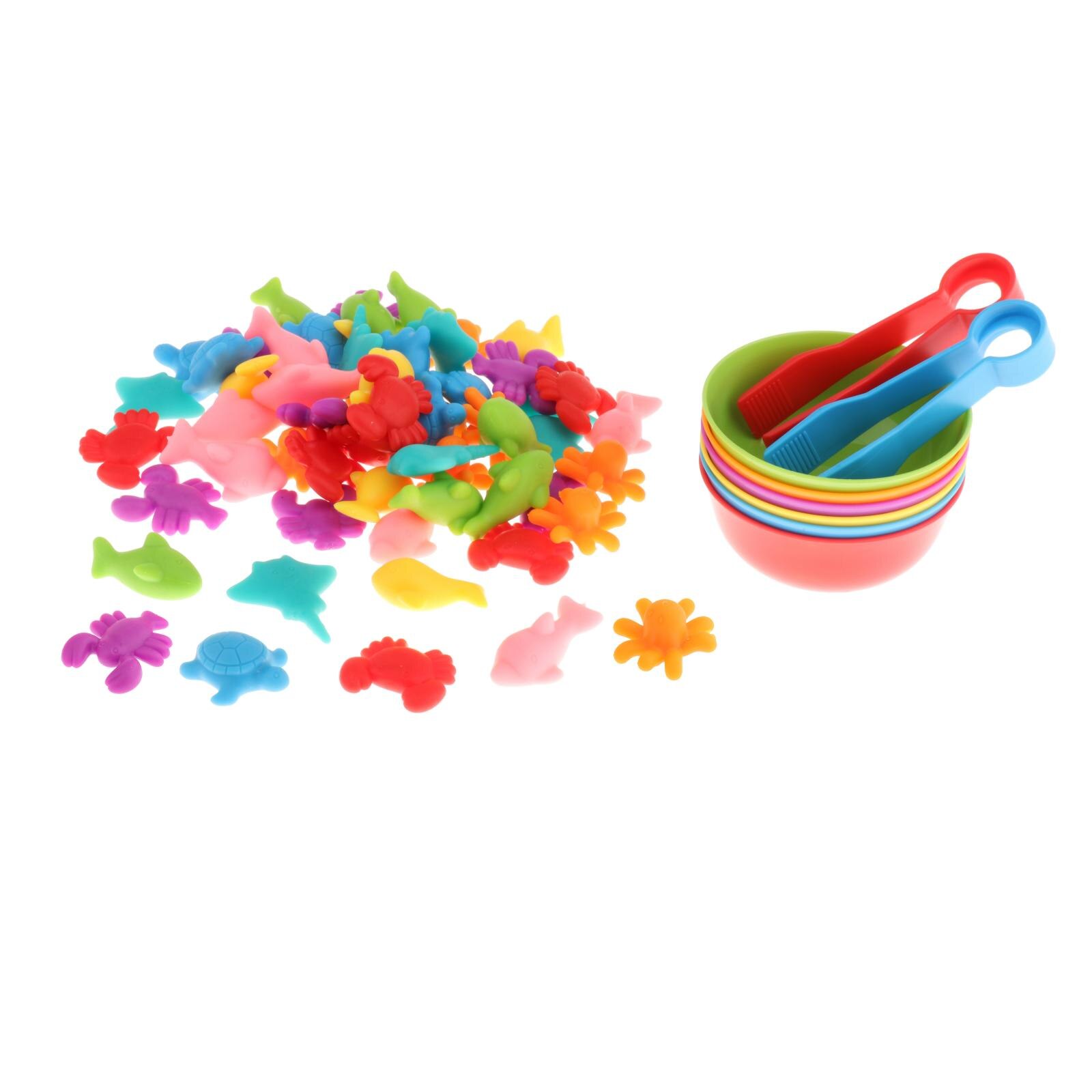 Colorful Sorting Toys with Bowls Early Learning Co... – Vicedeal