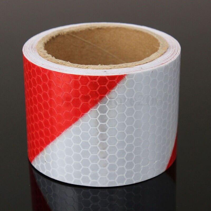 3M x 5cm car warning safety reflective tape film r... – Grandado