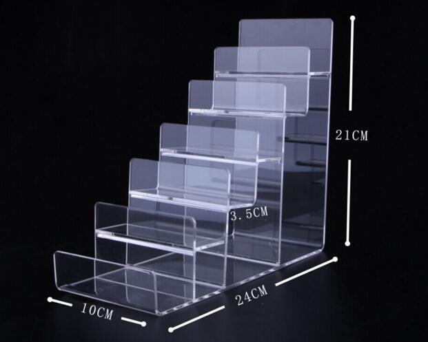 Six-layers Acrylic Wallet Display Stand Purse Hold... – Vicedeal