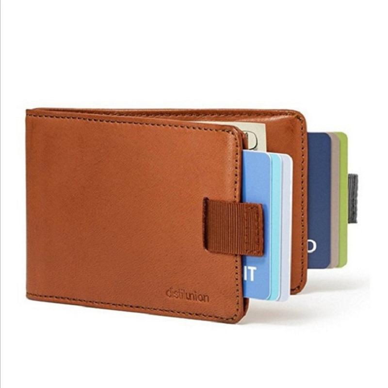 1pc Men's Wallet Leather Pull-out 2 Folding Card H... – Grandado