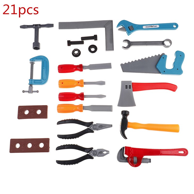 21Pcs/set For Children Educational Set Carpentry P... – Vicedeal