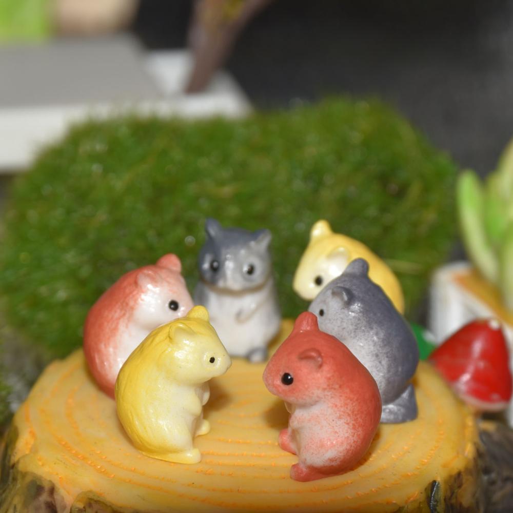 6 Pcs Miniatuur Rat Muis Kunstmatige Hars Mini Die... – Vicedeal