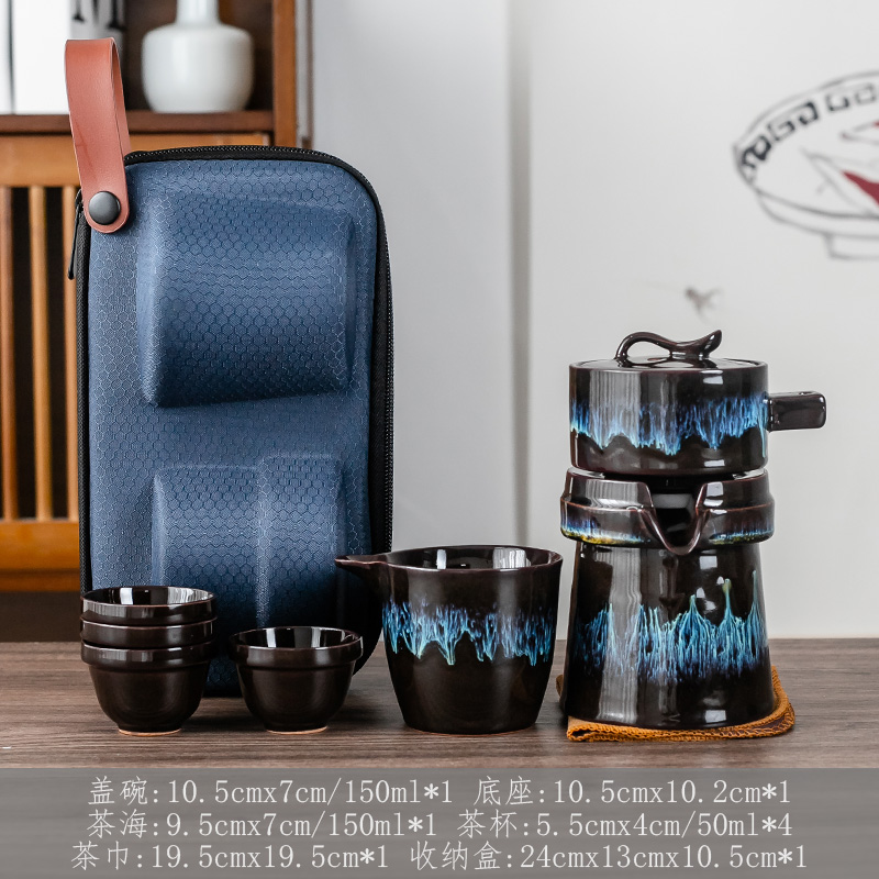 Chinese Tea Ceremony Ceramic Automatic Tea Set Por... – Grandado