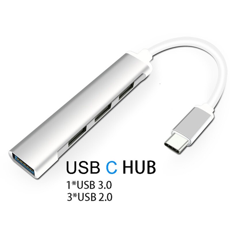 2-In-1 Set Type C Hub and USB C Hub 3.0 2.0 Multi ... – Grandado