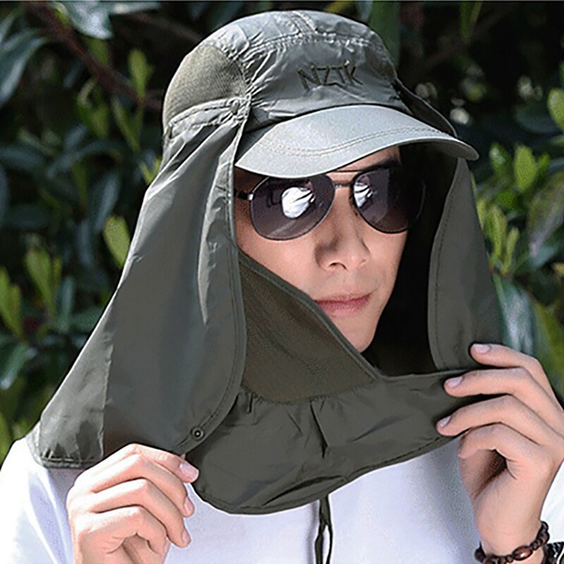 17 Color Outdoor Sun-resistant Hat Unisex Fishing ... – Vicedeal