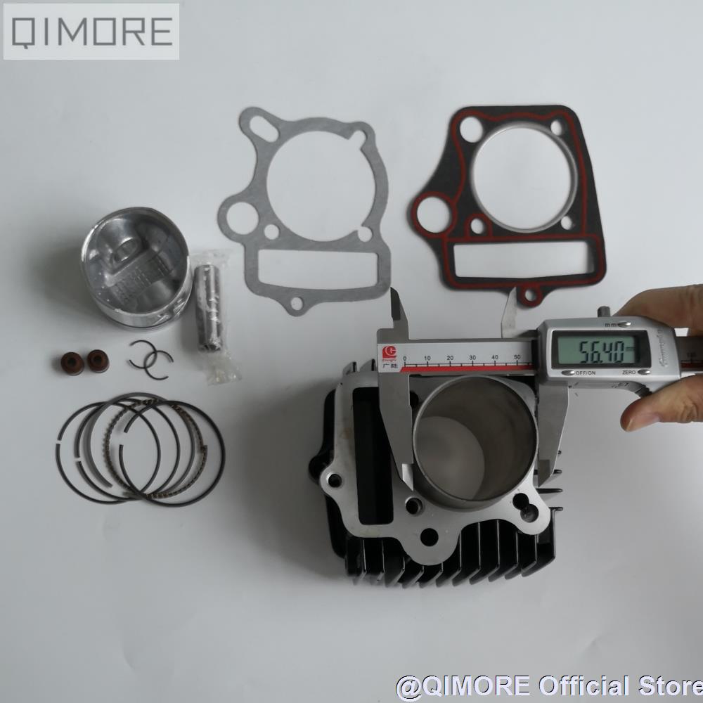 52.4mm 110cc Aluminum Cylinder Piston set for Moto... – Grandado