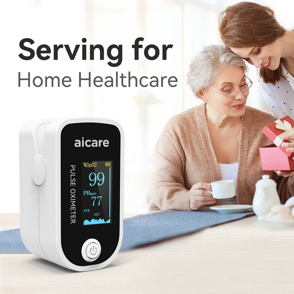 Portable Finger Oximeter Digital Finger Pulse Oxim... – Vicedeal