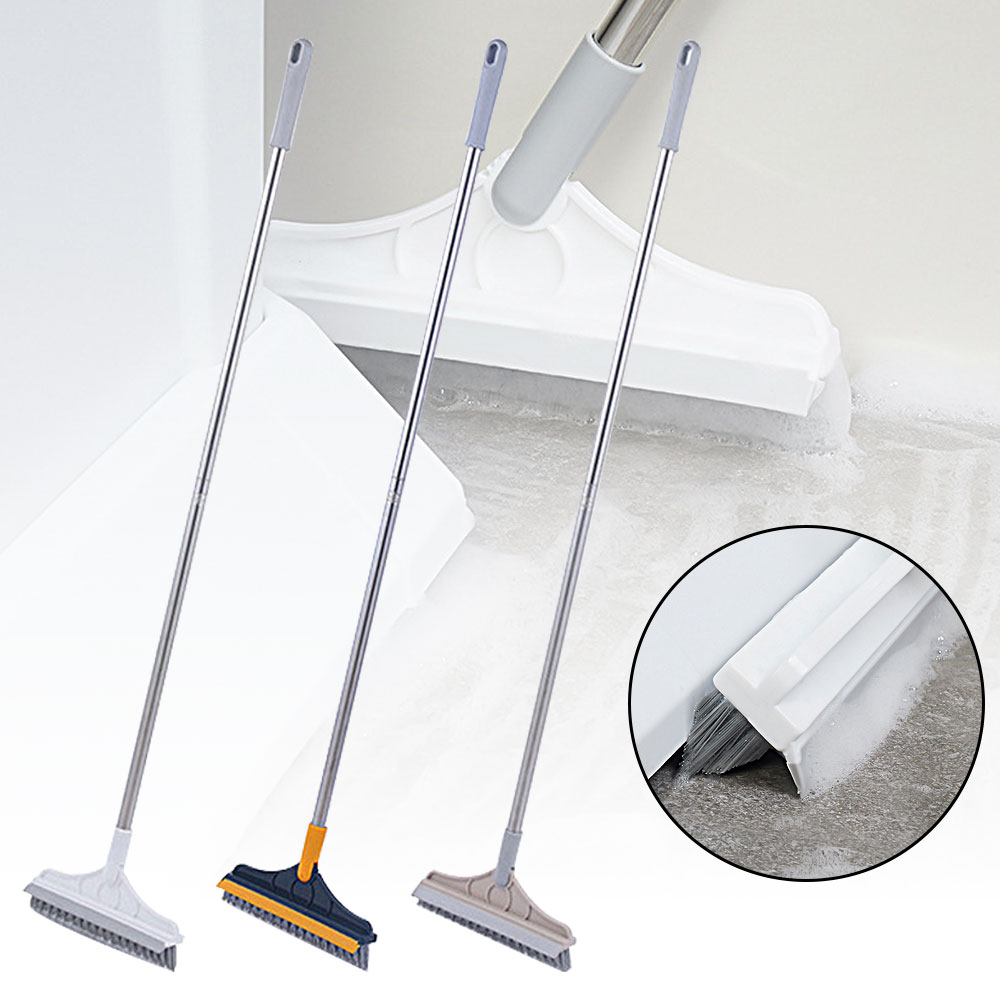 2 in 1 Floor Brooms Brush Scrub Brush with Long Ha... – Grandado