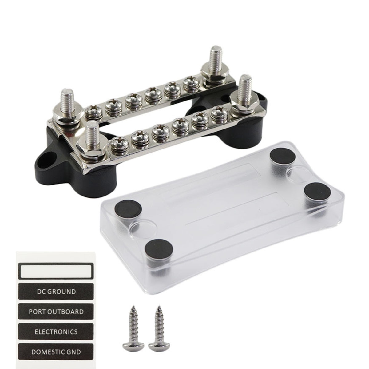 1x Car Distribution Box Block Dual Bus Bar Electri... – Grandado