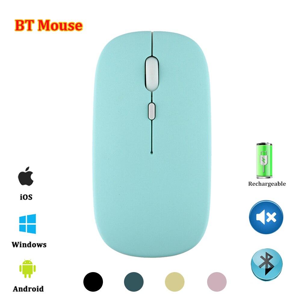 Draadloze Muis Bluetooth Oplaadbare Muis Ultradunn... – Grandado