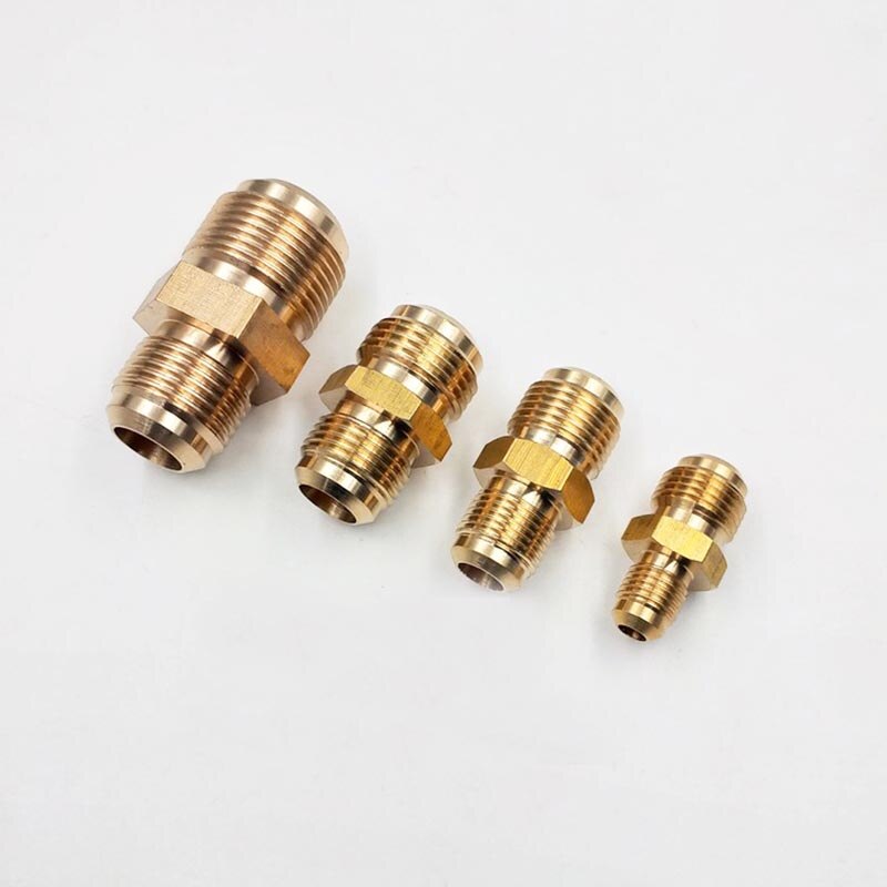 SAE brass adapter male thread air conditioning cop... – Vicedeal
