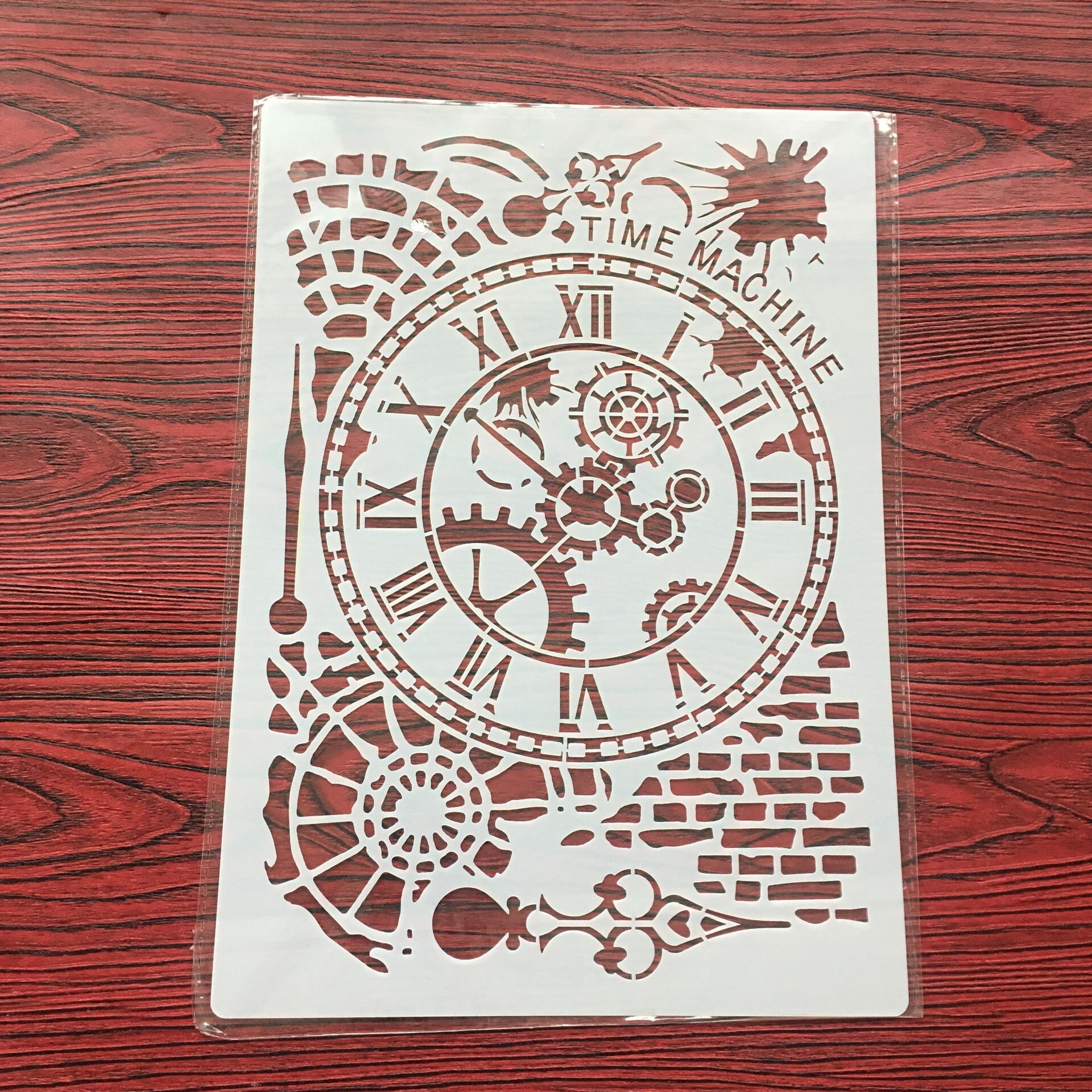 4 Stks/set A4 Stencils Schilderij Kleuring Embossi... – Grandado