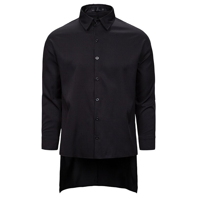 Irregular Gothic Steampunk Shirt Mens Brand Hip Ho... – Grandado