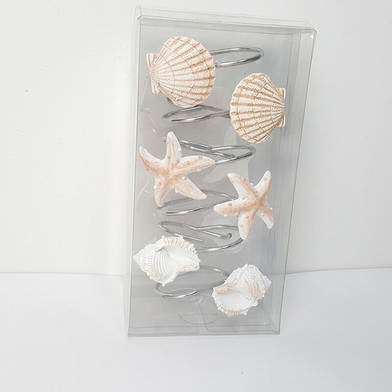 12pcs Resin Decorative Seashell Starfish Shower Cu... – Vicedeal