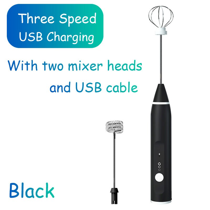 Batedor eletrônico de 3 velocidades, dispositivo p... – Grandado