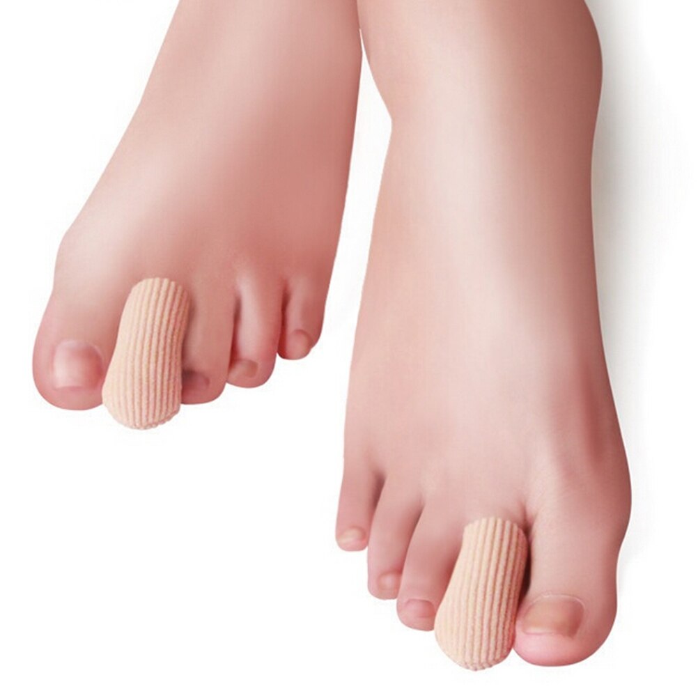 Fabric Ribbed Knit Gel Silicone Digital Finger Toe... – Grandado