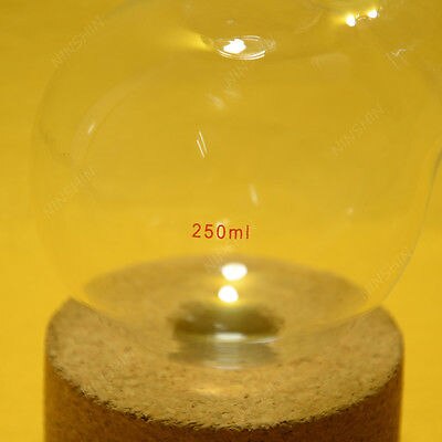 250 ml, 24/29, 2-neck, Ronde Bodem Glazen Kolf, La... – Grandado