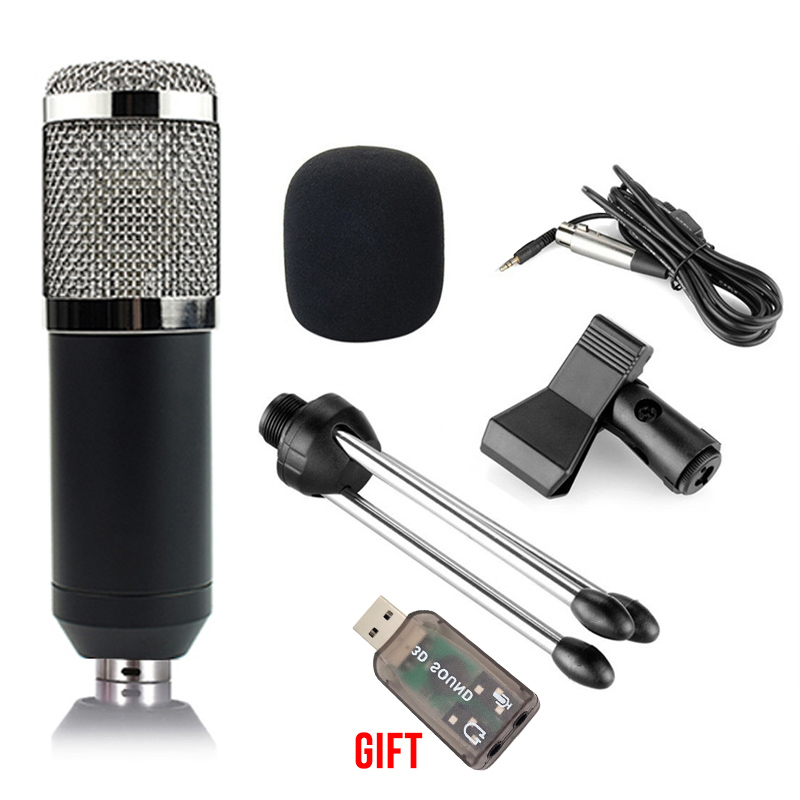 GEVO BM 800 Computer Microphone 3.5mm Wired Conden... – Grandado