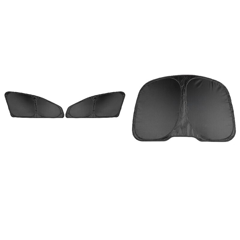 3x for Tesla Model Y Car Front Rear Windshield Sid... – Grandado