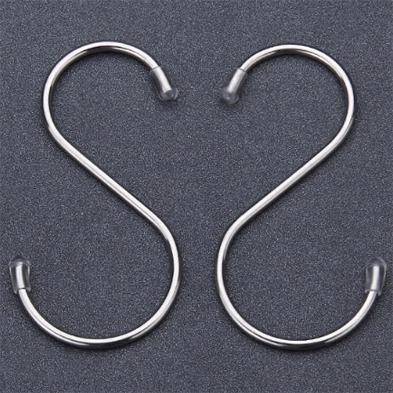 Removable Big Medium Small Metal S Shaped Hooks Ba... – Grandado