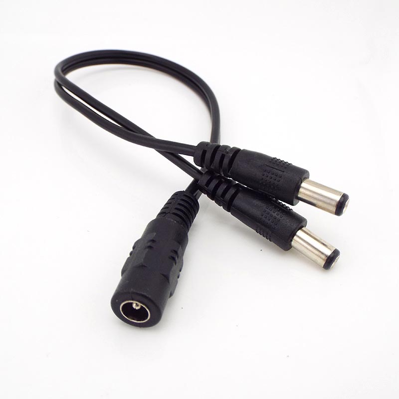 2 way DC Power adapter Cable 5.5mmx2.1mm 1 male to... – Vicedeal