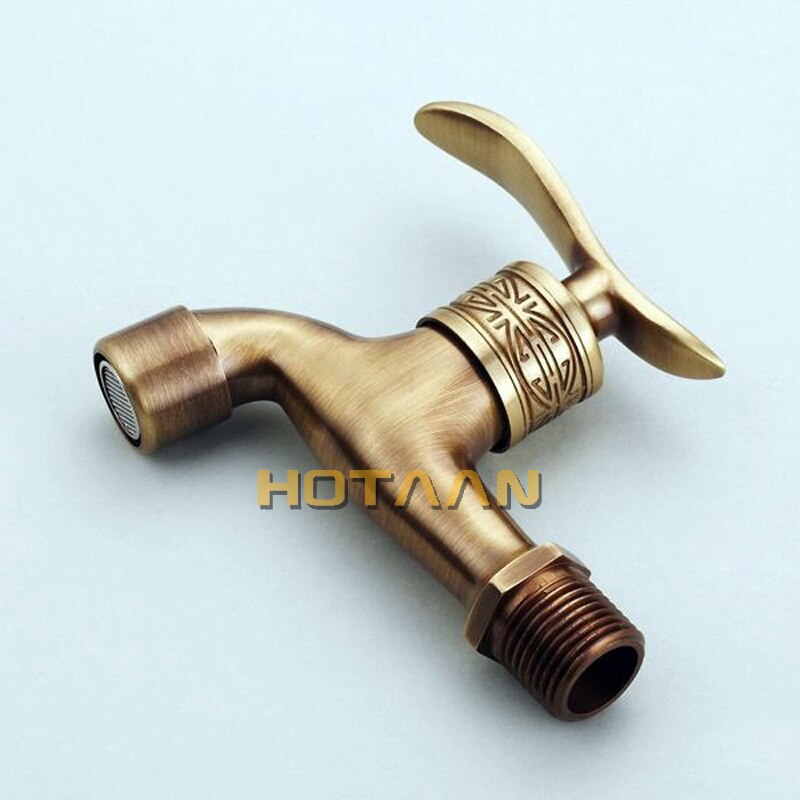 Bibcock faucet tap crane Antique Brass Finish Bath... – Grandado