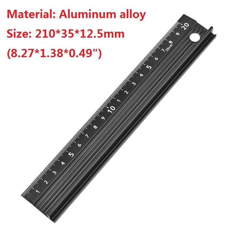 Woodworking Ruler Multi-functional Aluminum Alloy ... – Grandado