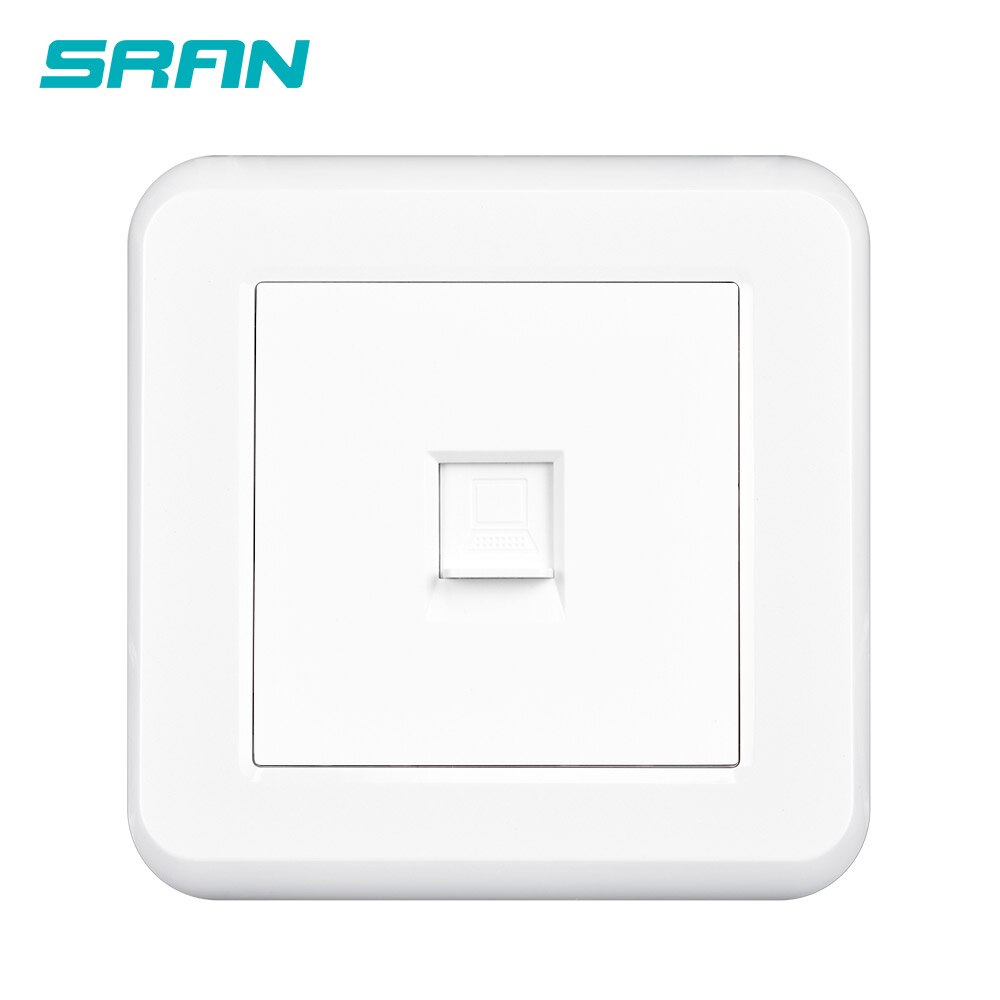 SRAN RJ45 socket,white flame retardant PC panel 82... – Vicedeal
