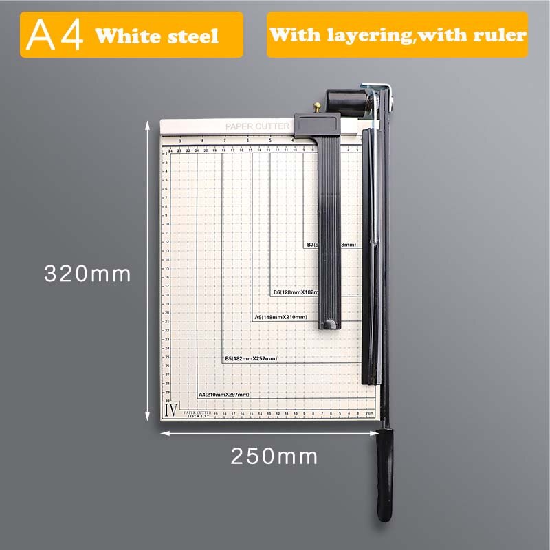 A4 Paper Guillotine Cutter Trimmer Home Office Sch... – Grandado
