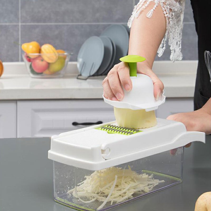 Food Chopper Vegetable Fruit Cheese Onion Chopper ... – Grandado