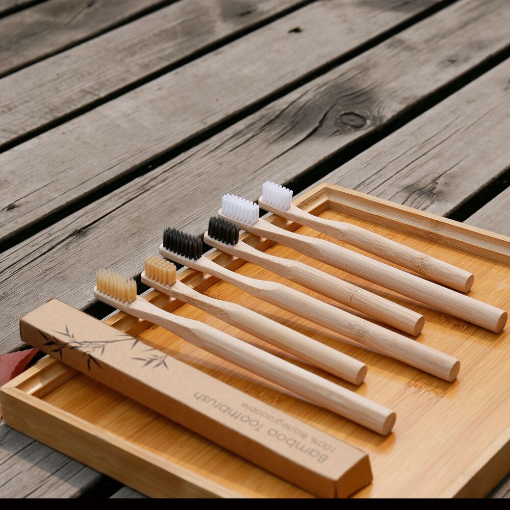 10pcs / Set Eco Friendly Travel Bamboo Toothbrush ... – Vicedeal