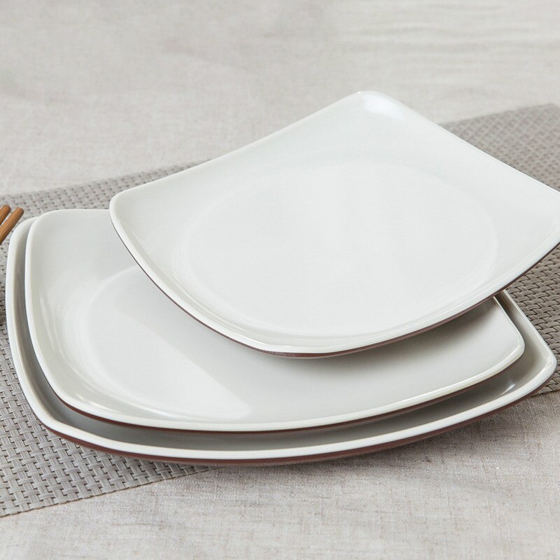 Cutlery Dinner Plate Square Plate And Fashionable ... – Grandado