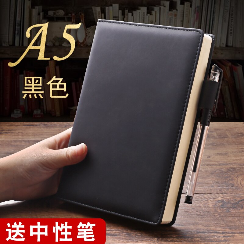 KLW A5 Notebook Thick Business Notepad Meeting Rec... – Grandado