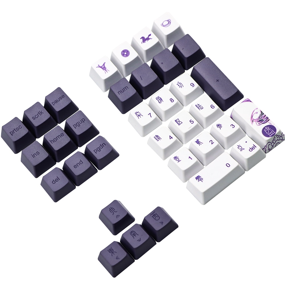 Väriaine subbed keycap pbt oem keycaps set mechani... – Grandado