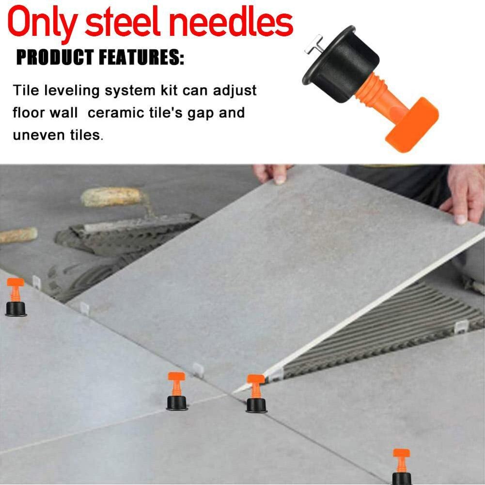 100pcs T-shaped Steel Needle Alignment Tile Leveli... – Grandado