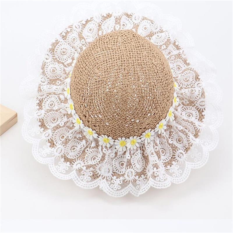 Summer Girls Sweet Seaside Beach Caps Floppy Hat C... – Grandado