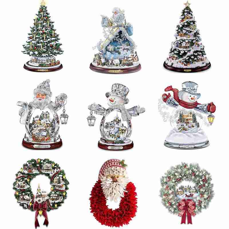 Christmas tree crystal tree Christmas sticker orna... – Vicedeal