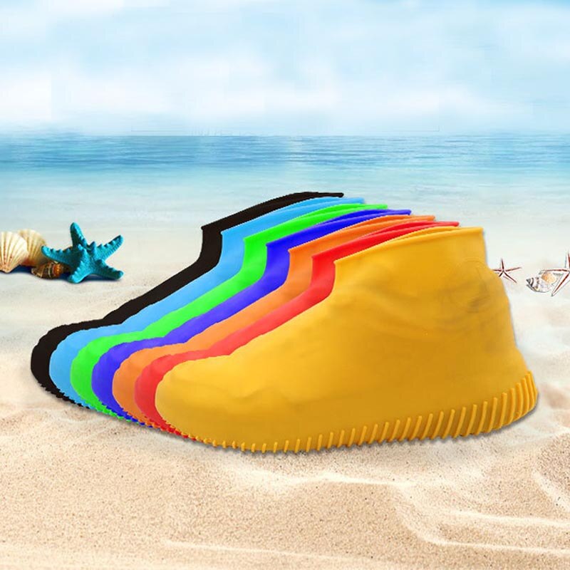 Reusable Silicone Overshoes Waterproof Shoes Cover... – Vicedeal