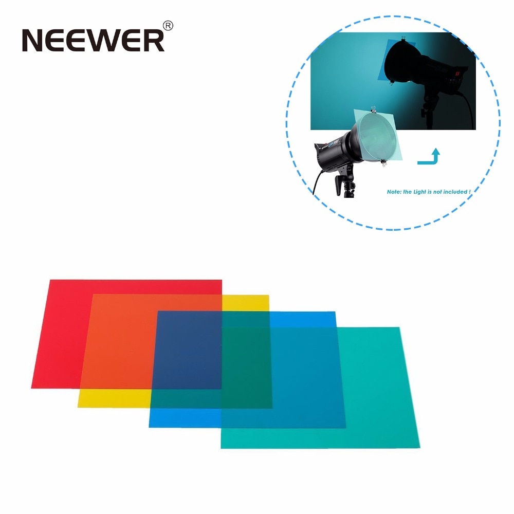 Neewer 12"x 12"/30 x 30cm Color Correction Gels Se... – Grandado