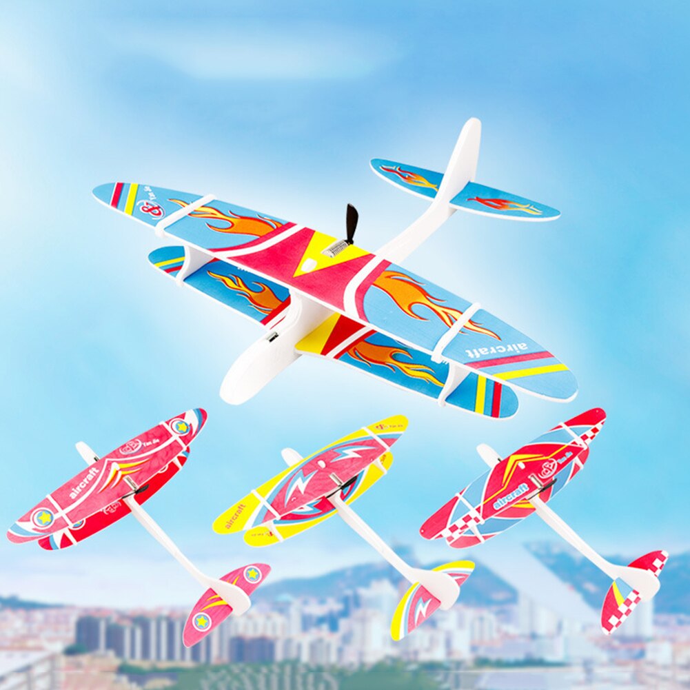 DIY Hand Throw Electric Fly Back Aircraft Recharge... – Grandado