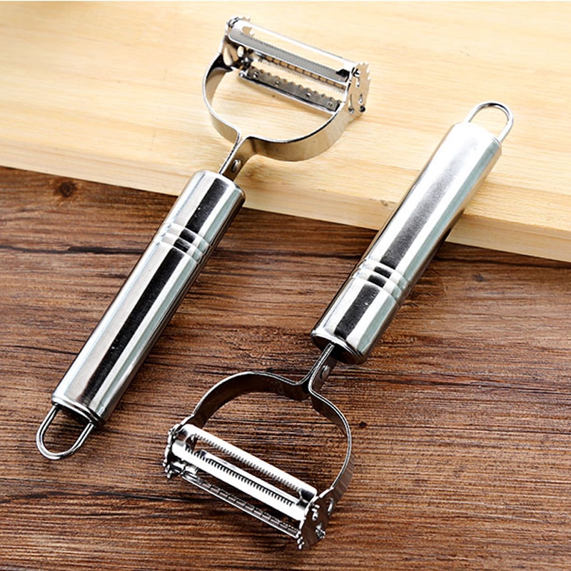 Drehbare obst und gemüse reibe schäler küche zubehör edelstahl Scharf ...