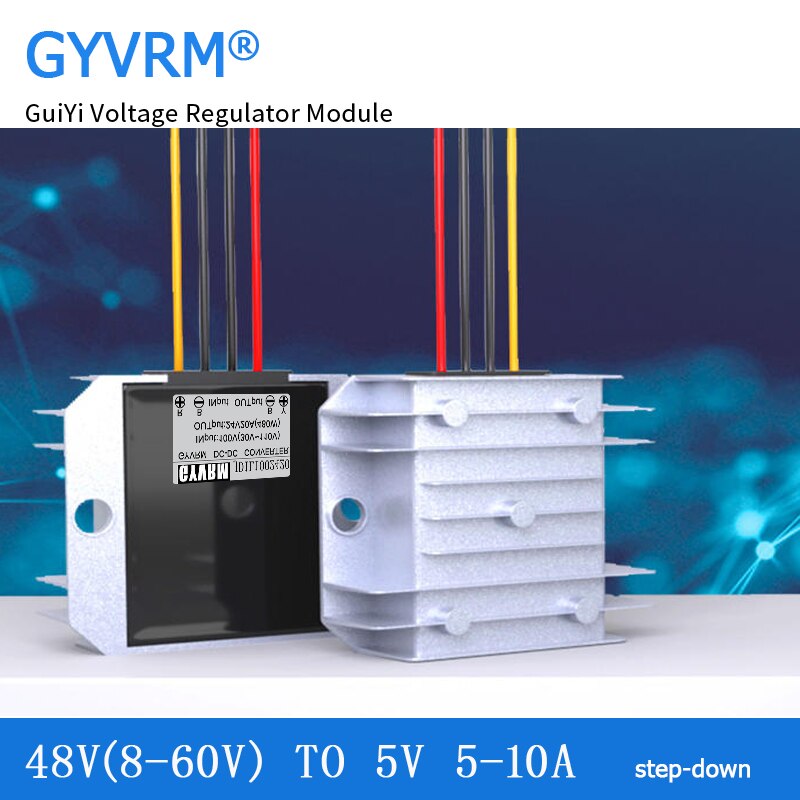 DC-DC 48V 36V 24V 12V a 5V 5A 6A 8A 10A Buck model... – Grandado