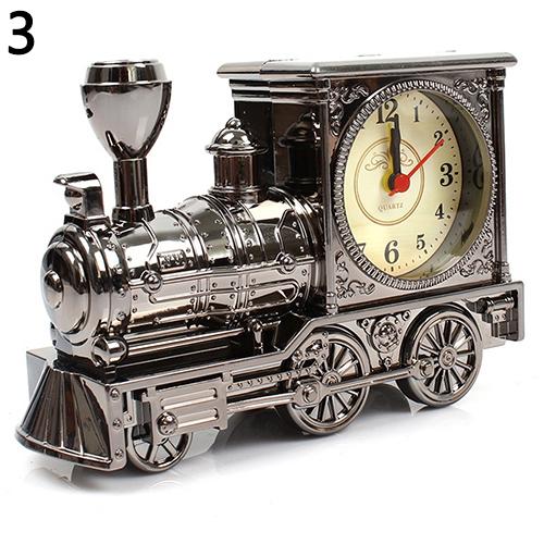 Retro Nostalgic Train Alarm Clock Antique Engine T... – Grandado