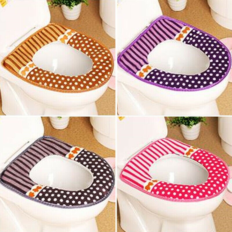 Household Bathroom Toilet Seat Closestool Washable... – Grandado
