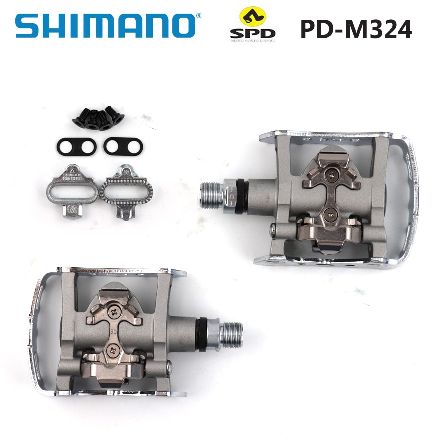 SHIMANO PD M324 PD-M324 SPD Pedal MTB Road Pedals ... – Grandado